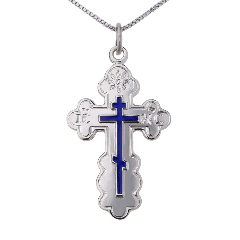 Orthodox crucifix pendant store