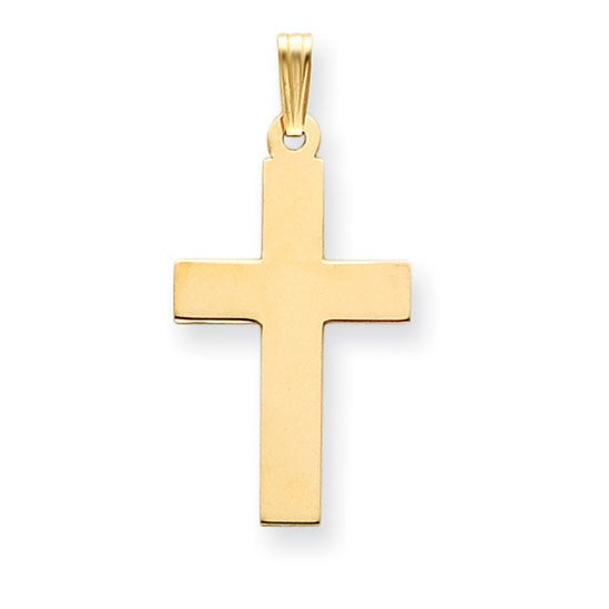 14K Cross Charm