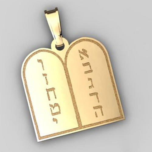 "Ten Commandments" Pendant