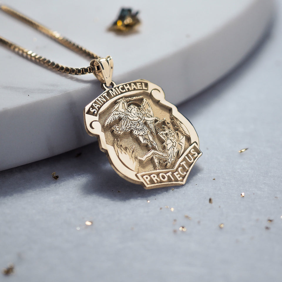 Saint Michael Badge