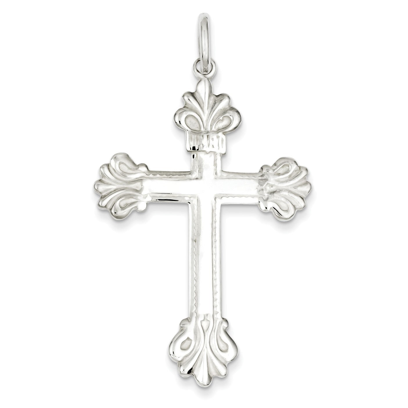 Sterling Silver INRI Cross Pendant
