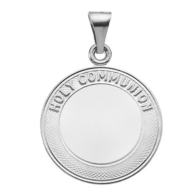Sterling Silver First Holy Communion Medal